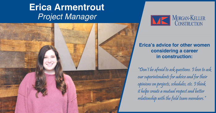 Women in Construction Week - Erica Armentrout, Project Manager (CFM ...